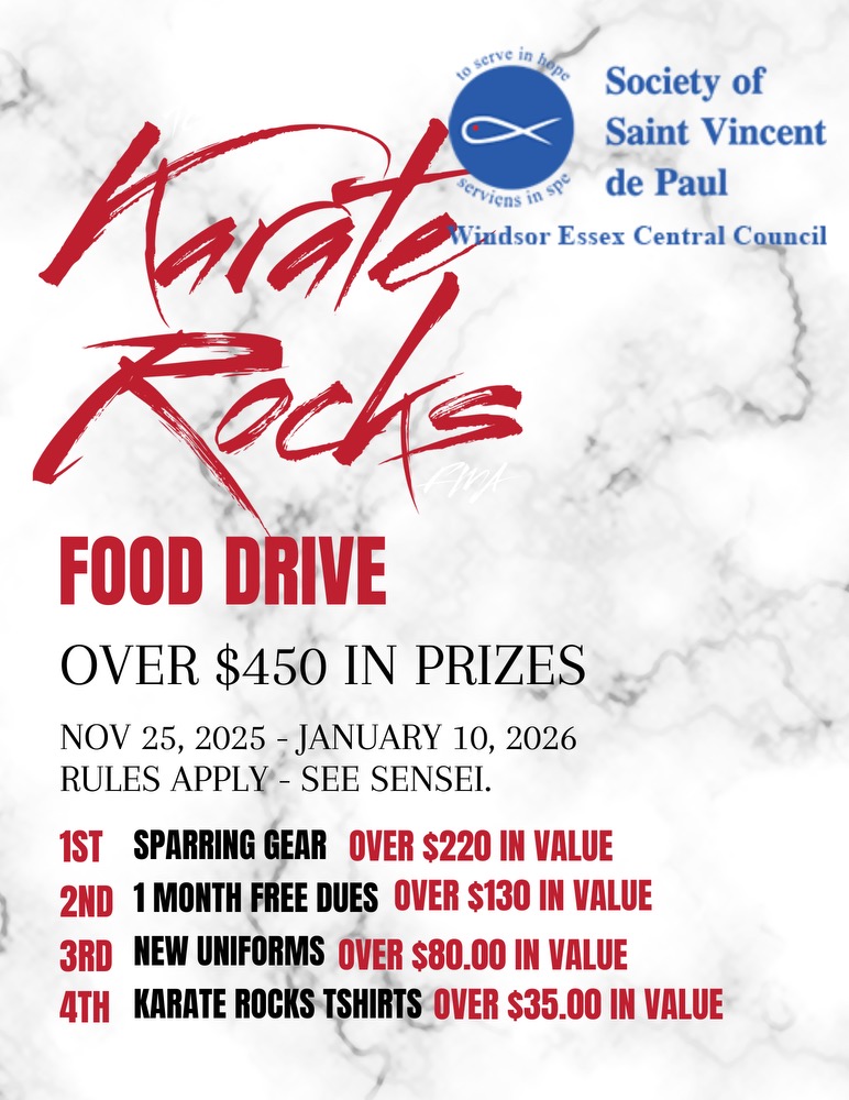 Food Drive – Karate Rocks Family Martial Arts